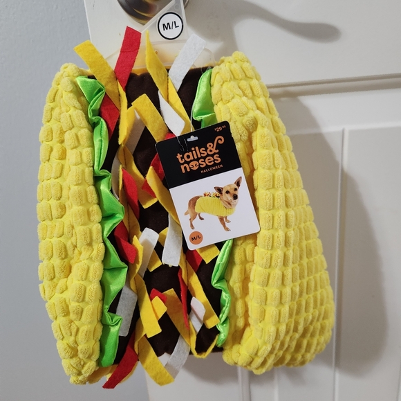 Dog | Tails Noses Yellow Taco Dog Costume Nwt | Poshmark